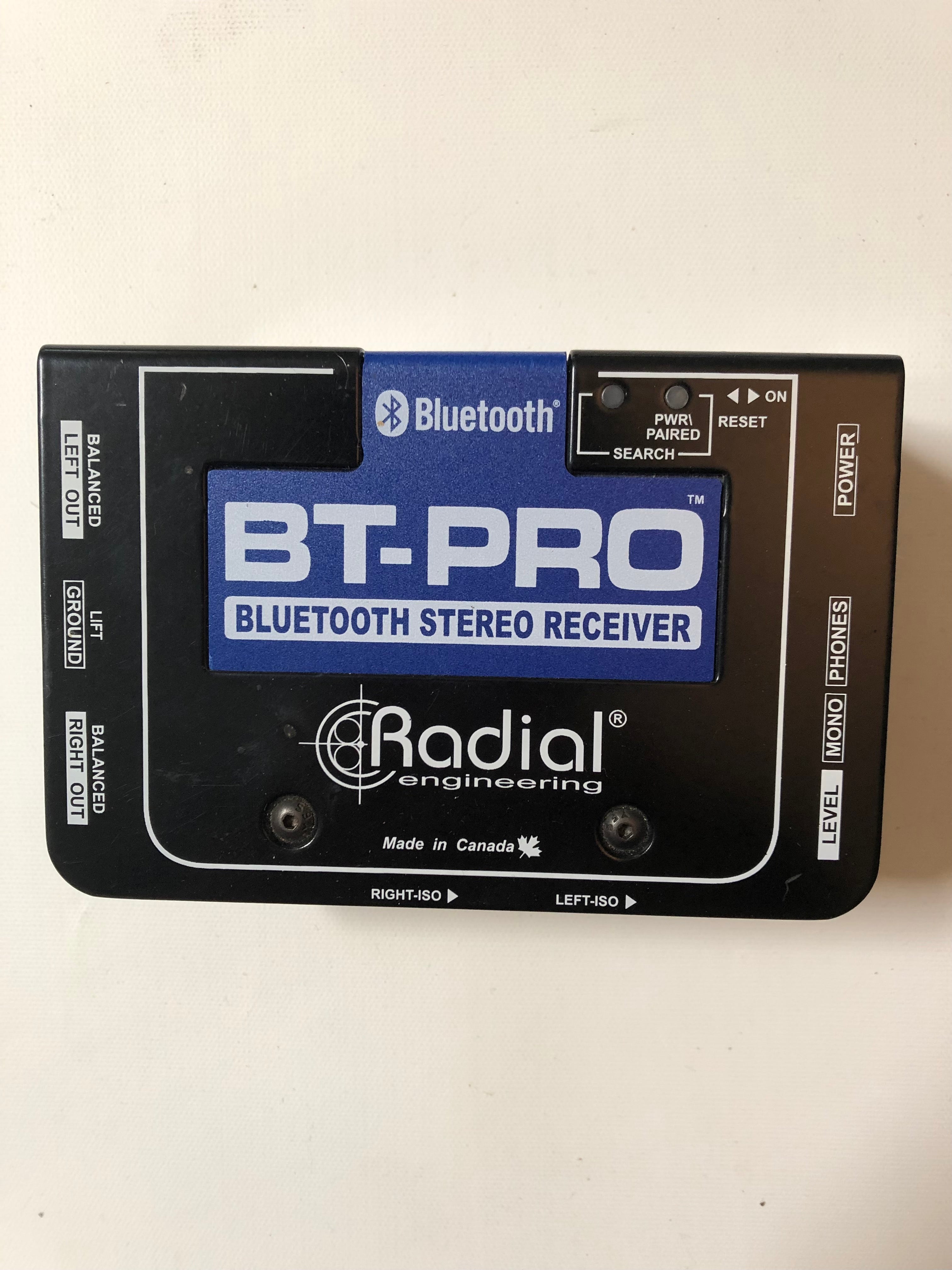 Radial - BT PRO - Bluetooth Stereo Receiver – Marrs Audio