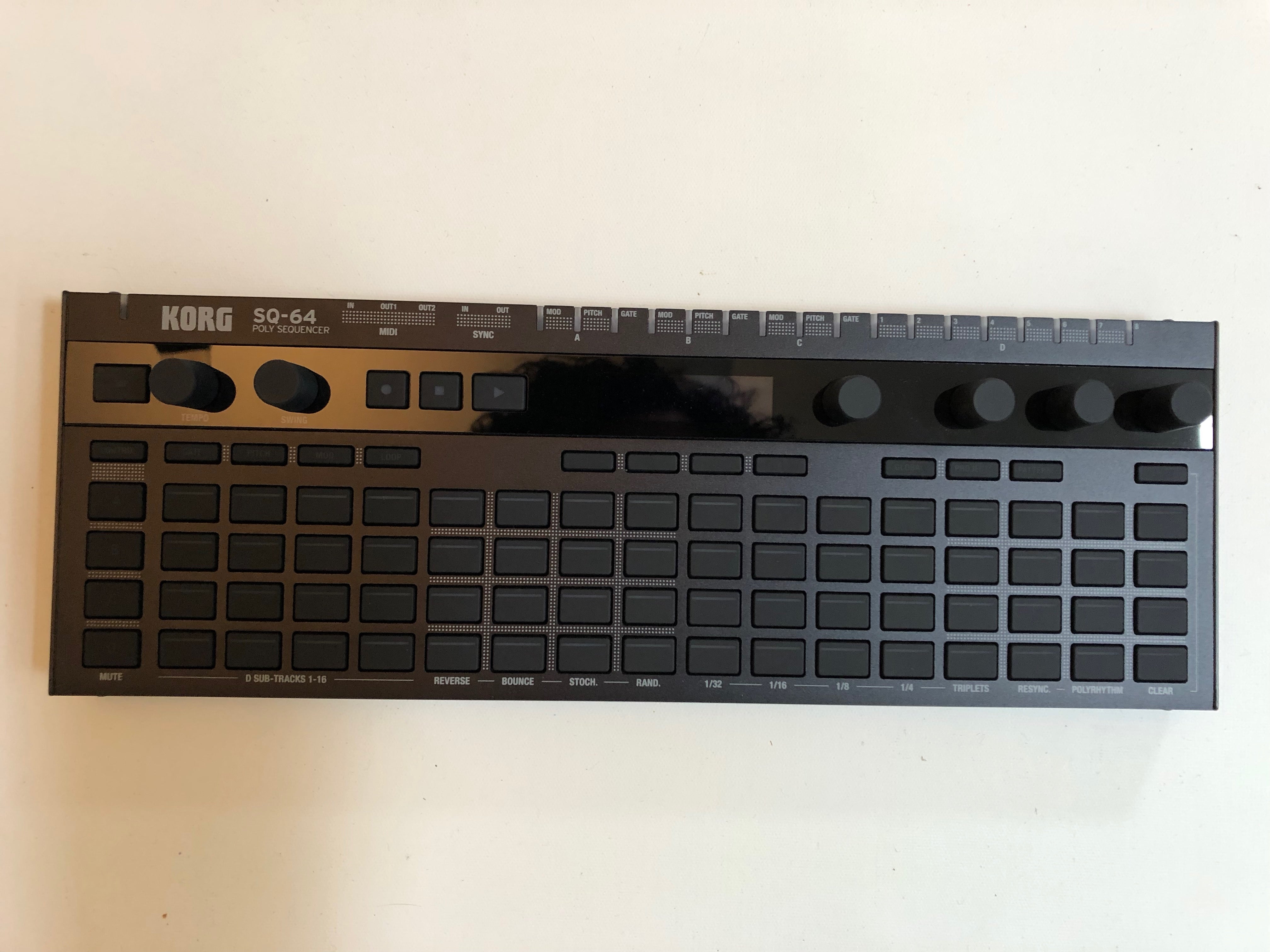 Korg - SQ64 - Poly Sequencer – Marrs Audio