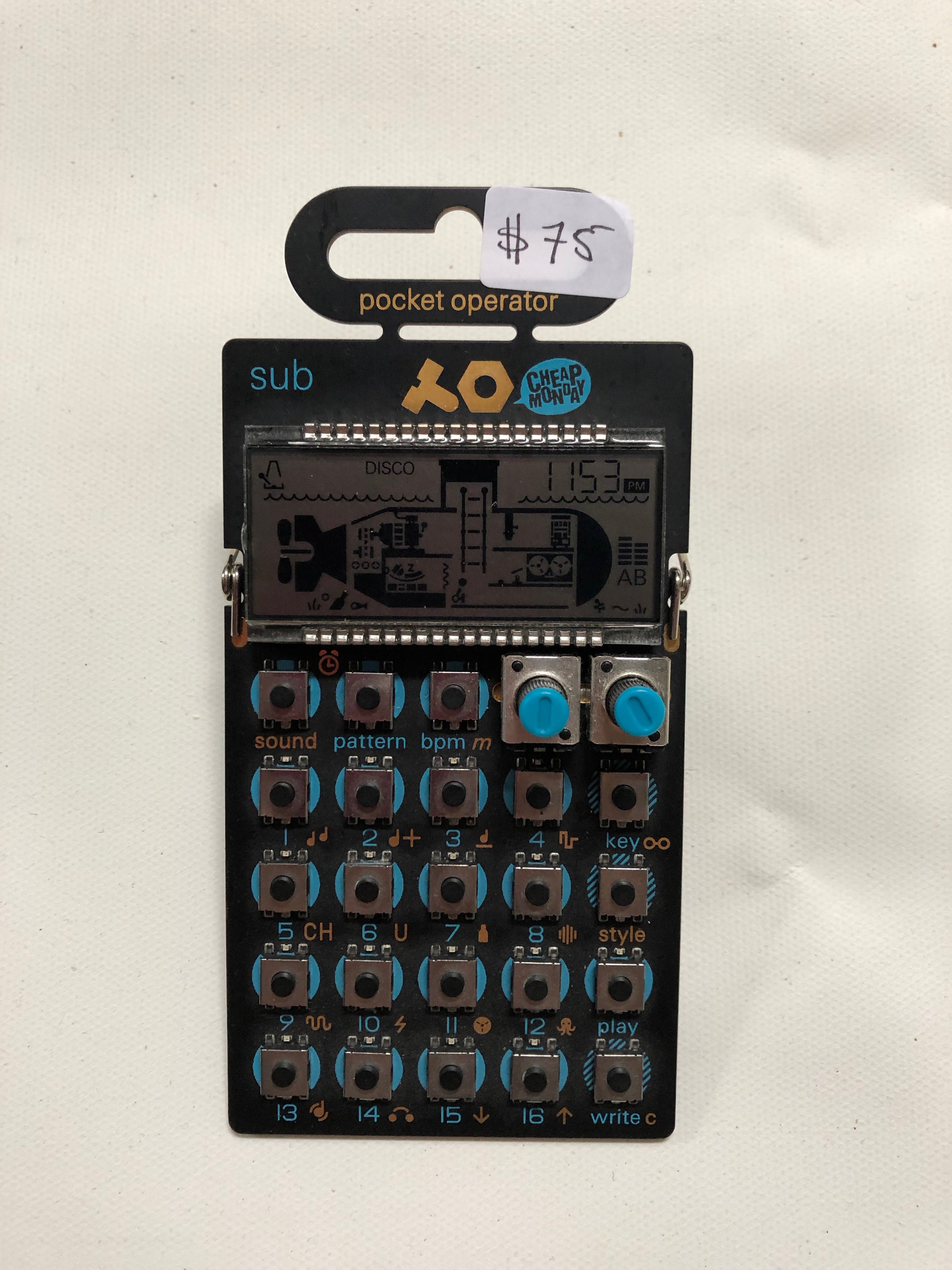 Teenage Engineering - Pocket Operator - SUB - PO-14 - USED – Marrs Audio